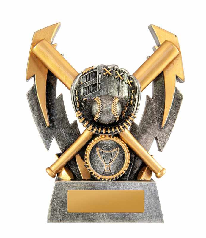 Double Lightning Strike - Baseball - Award Trophies Sydney